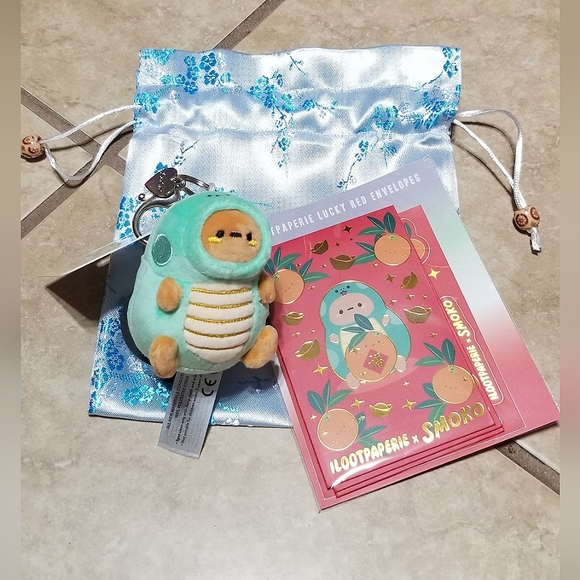 Smoko | Holiday | Smoko Lunar New Year Of The Snake Keychain Plush Red ...